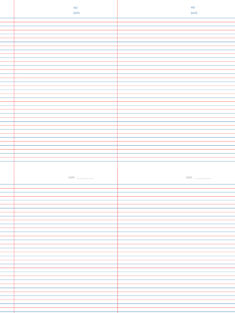 Notebook Lines | PDF