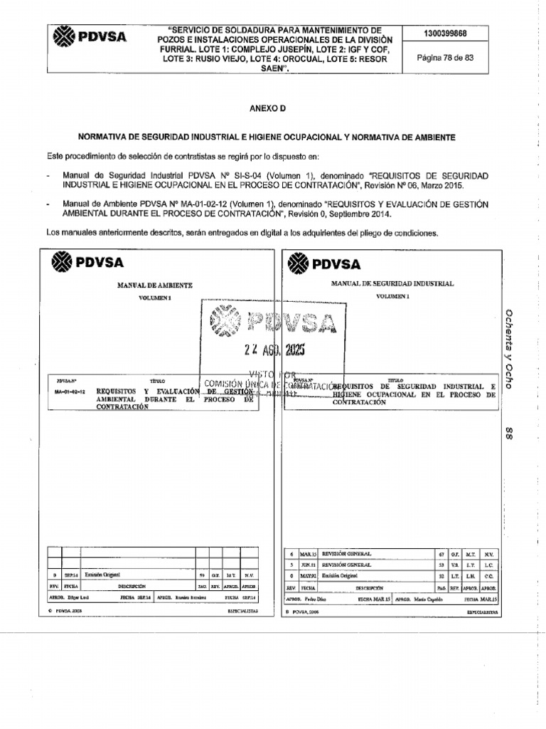 Anexos D E y F | PDF