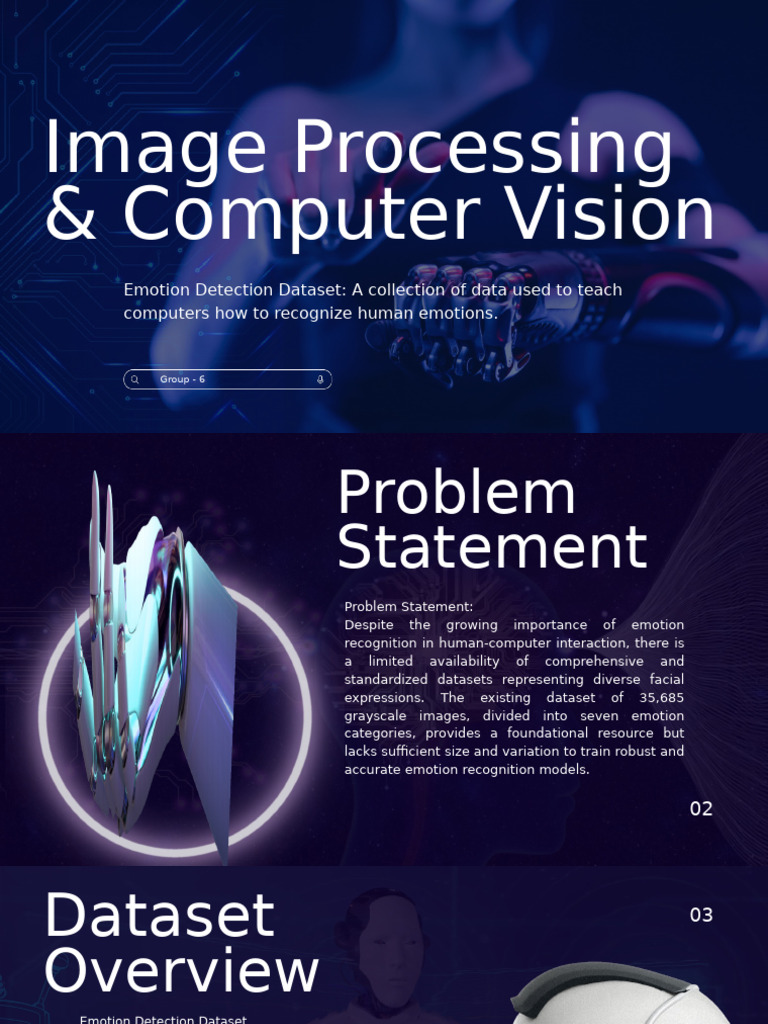 ImageProcessing and Computer Vision | PDF | Emotions | Machine Learning