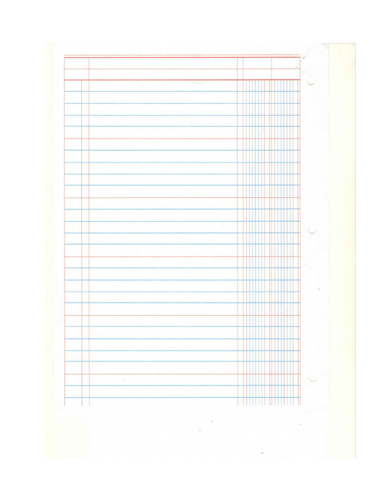 Hoja Libro Diario Escaneada | PDF