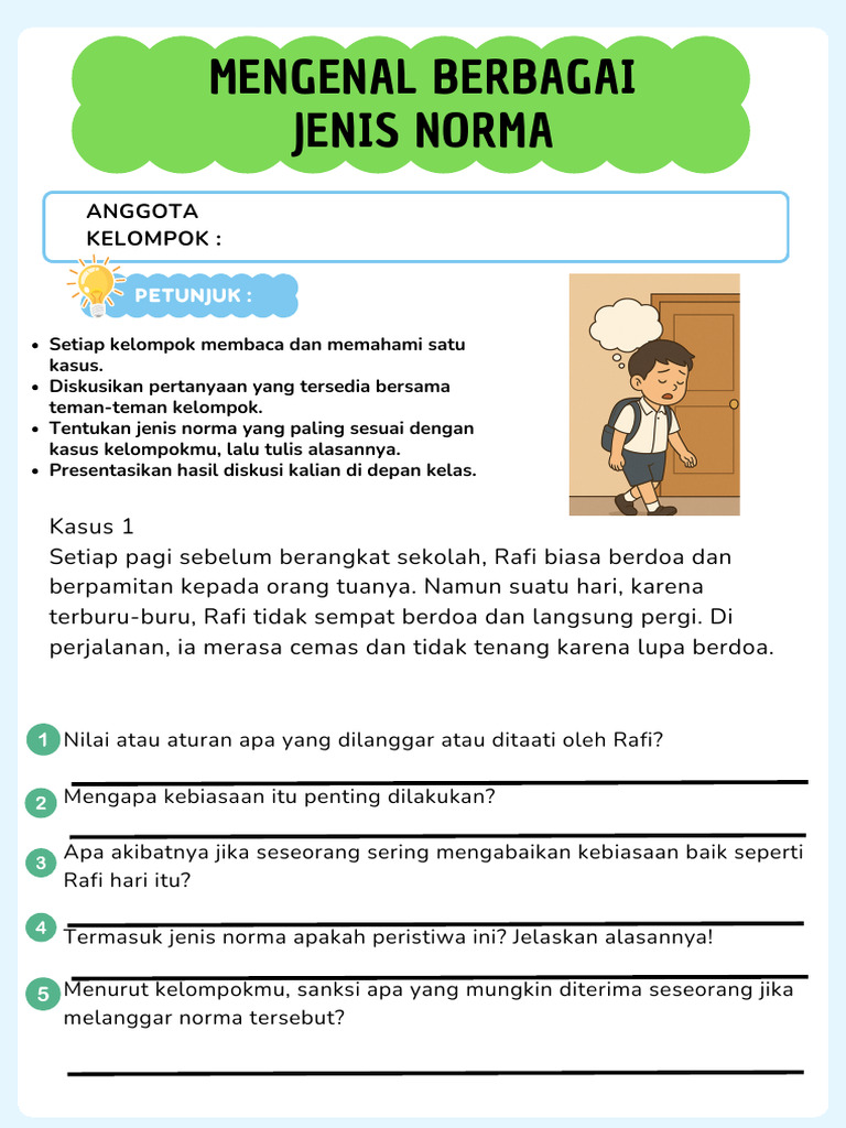 Mengenal Jenis Norma | PDF