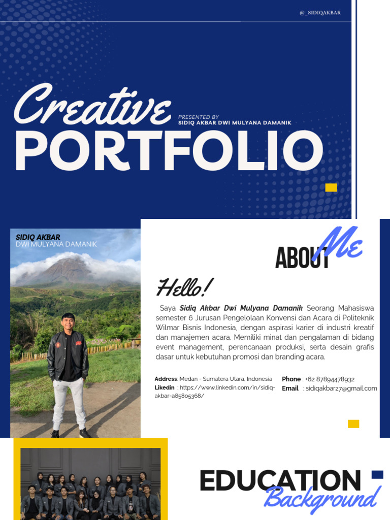 Portofolio Sidiq Akbar Final | PDF
