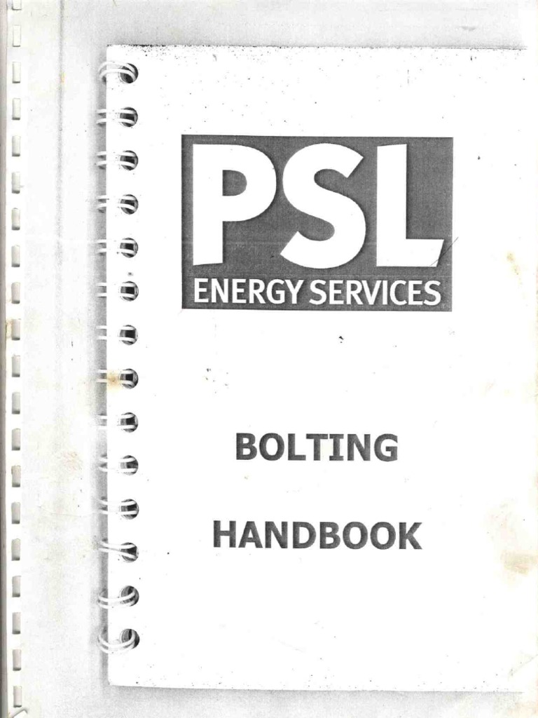 Bolting Handbook | PDF | Technology & Engineering