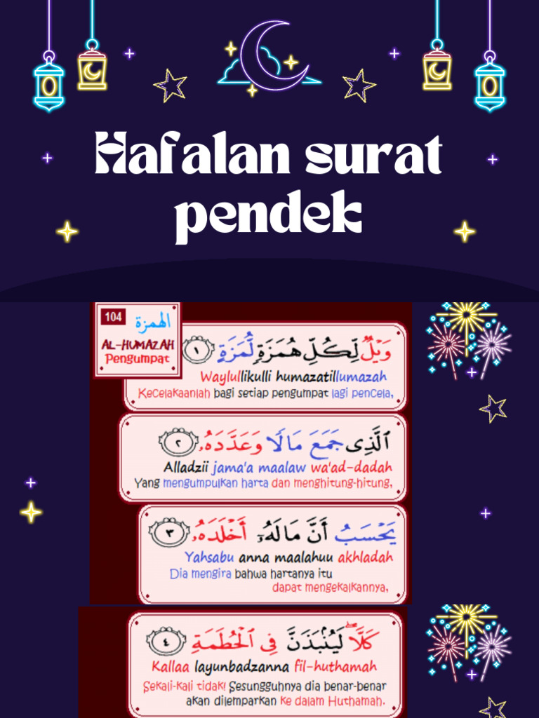 Hafalan Surat Pendek | PDF