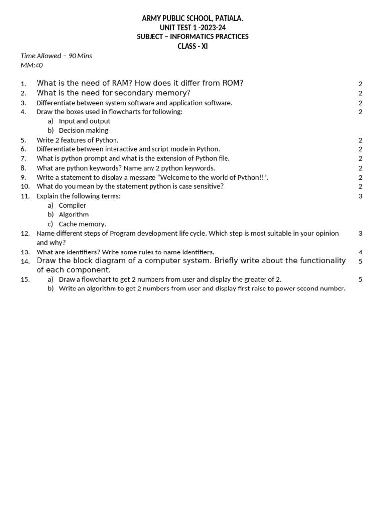 Xi Ip Ut1 | PDF