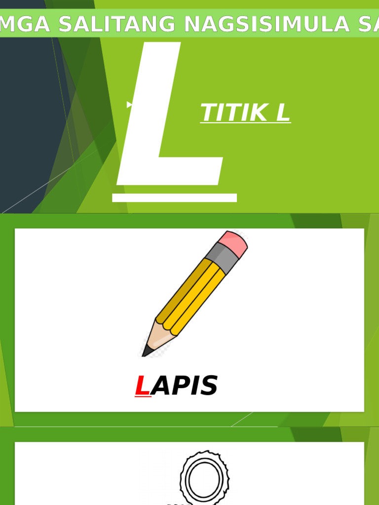 Mga Salitang Nagsisimula Sa Titik L | PDF