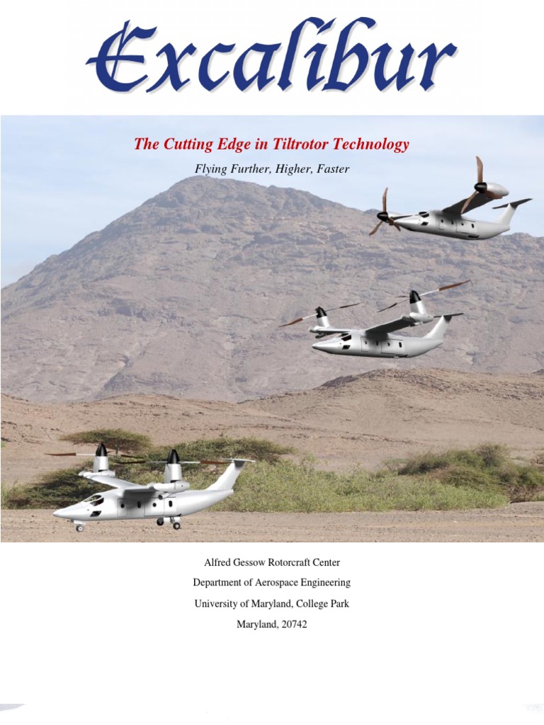 Excalibur | PDF | Helicopter Rotor | Helicopter