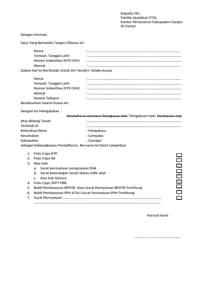 Format Bakal Ptsl 2022 | PDF