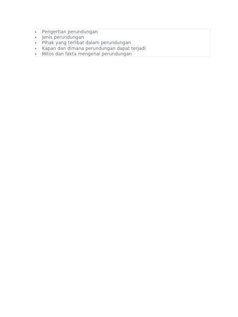 Pengertian Perundungan | PDF