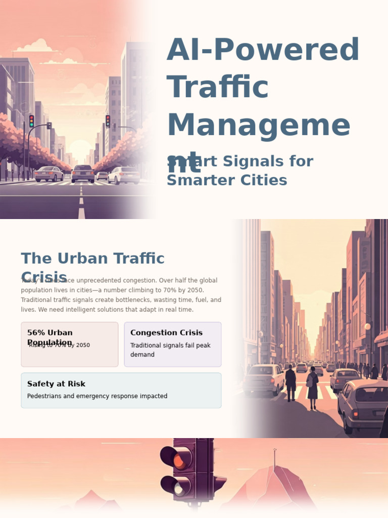 AI Smart Traffic Signals for Cities | PDF | Traffic | Artificial ...