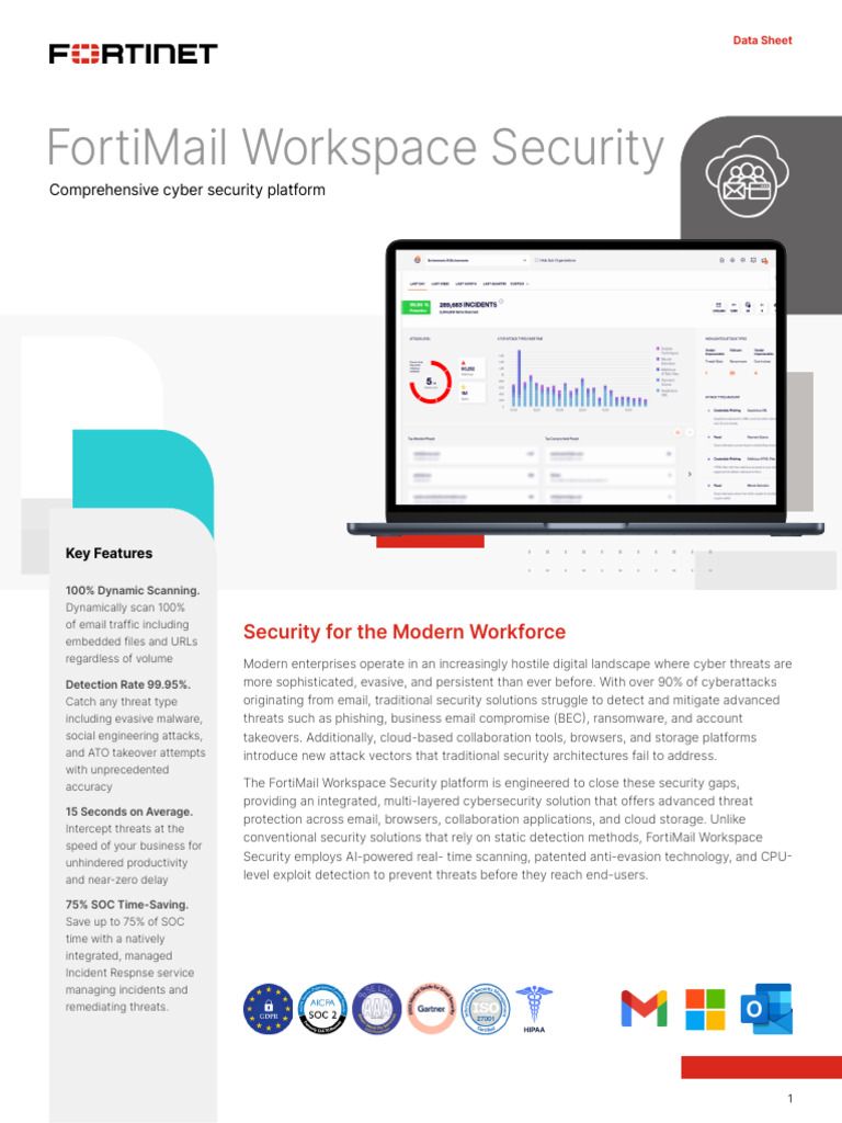 FortiMail Workspace Security Overview | PDF | Security | Computer Security