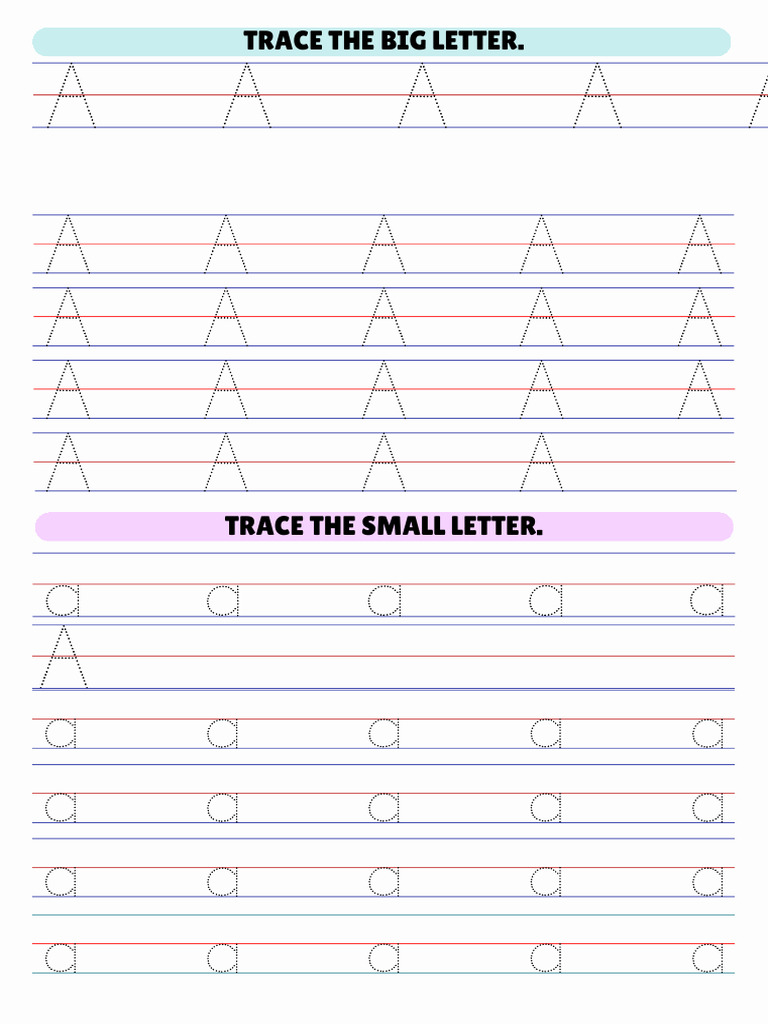 My First Alphabet Activity Book | PDF