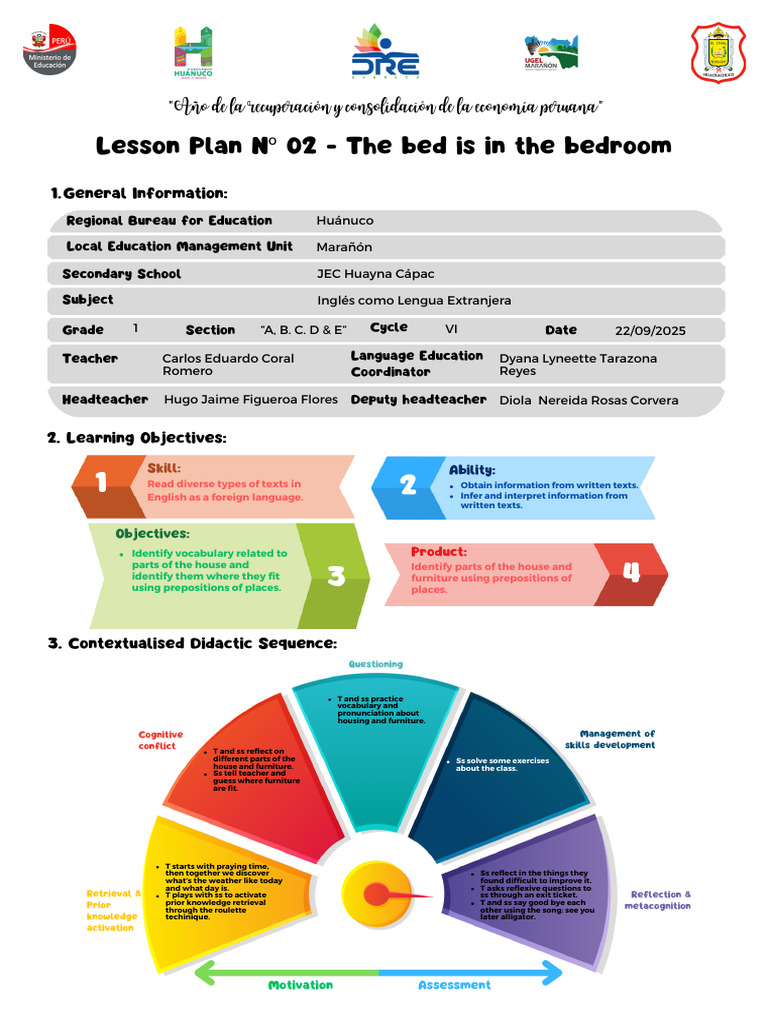 Lesson Plan | PDF | English Language | Metacognition