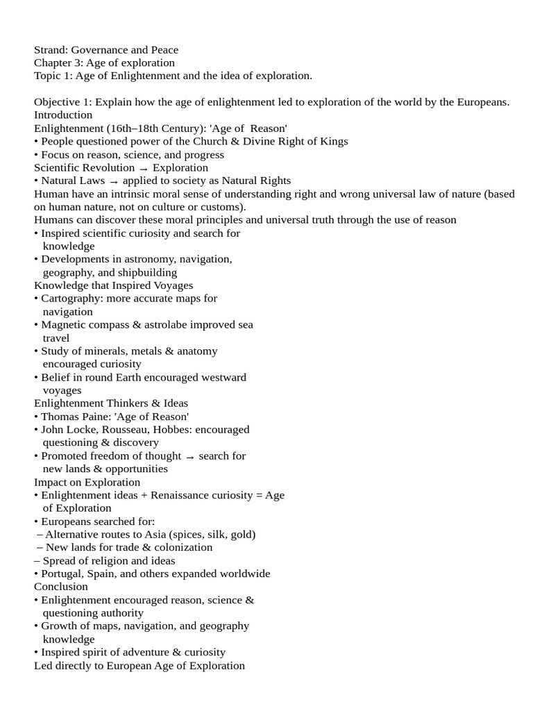 Age of Exploration 1 | PDF