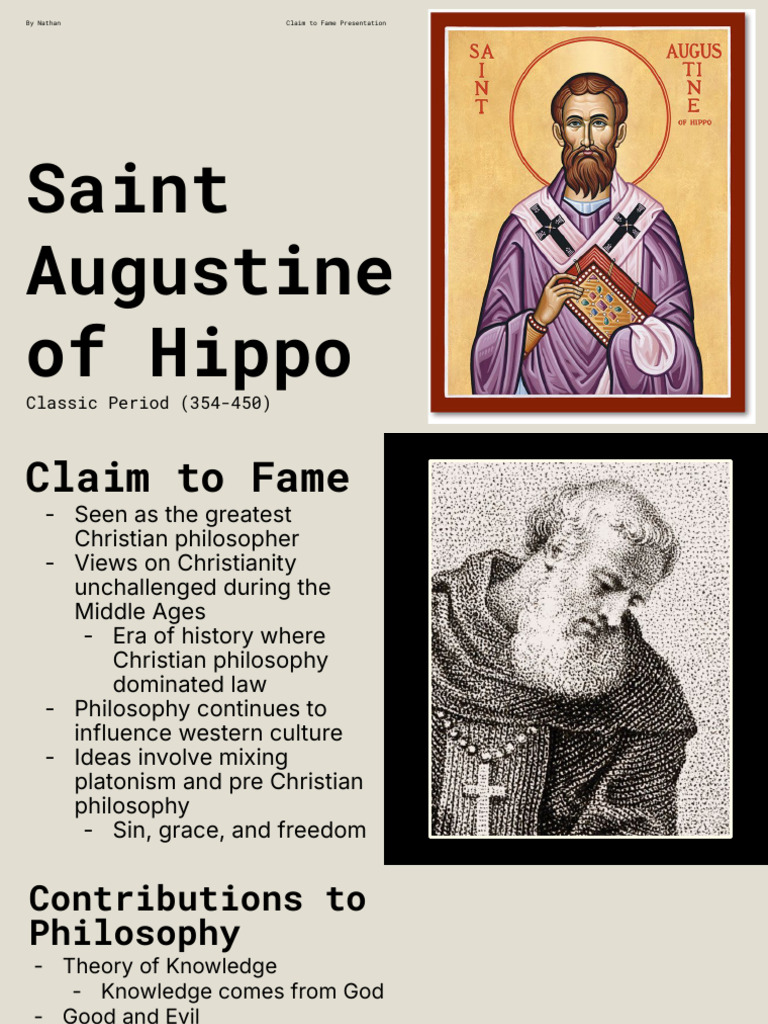 St. Augustine of Hippo | PDF