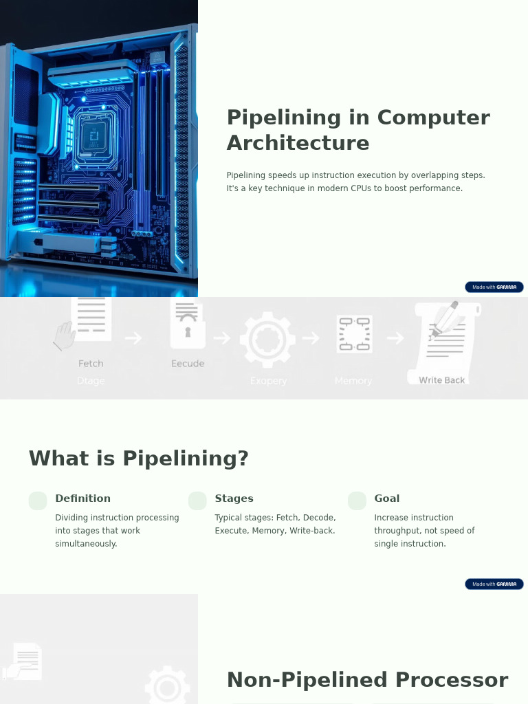 Pipelining in Computer Architecture | PDF | Central Processing Unit ...