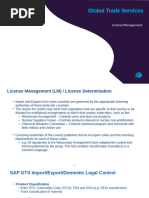 GTS Overview and Product Classification | PDF | Xml | Customs