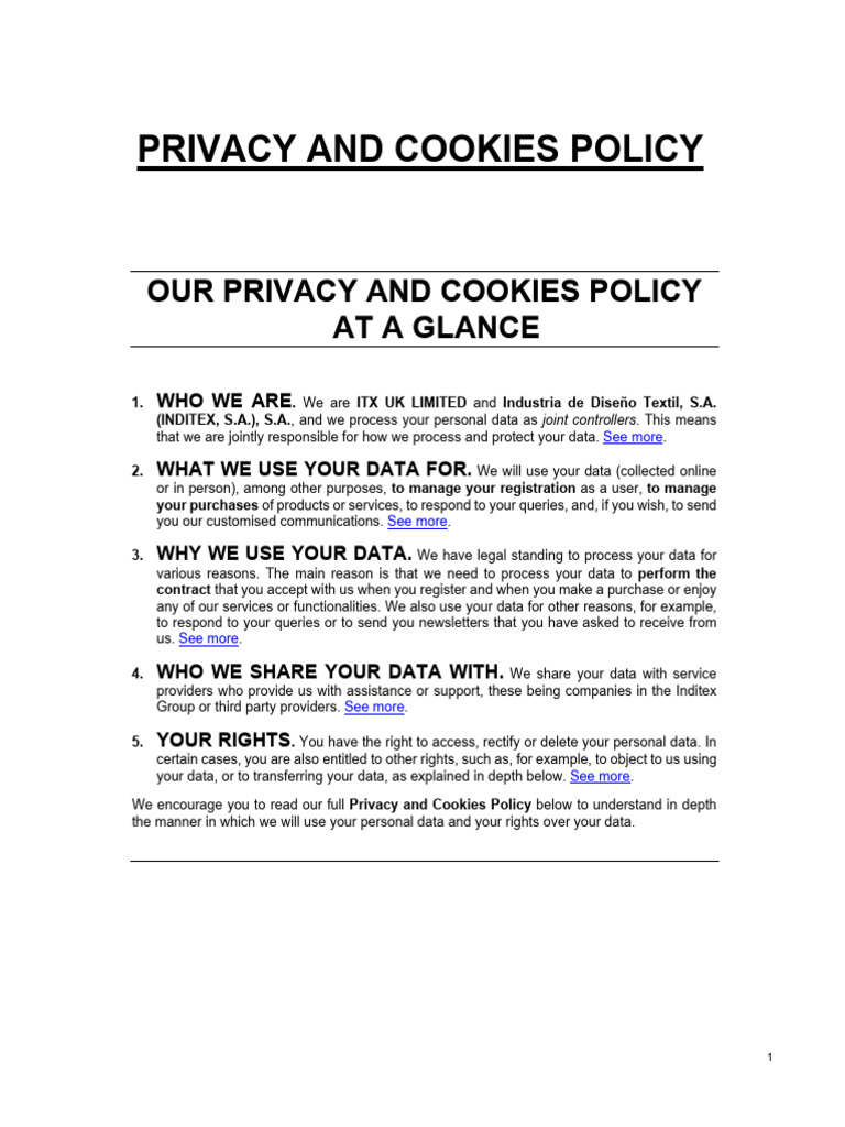 Privacy Policy en UK 20250521 | PDF | Http Cookie | Mobile App
