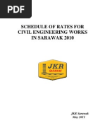 JKR Schedule of Unit Rates | PDF | Deep Foundation | Framing (Construction)