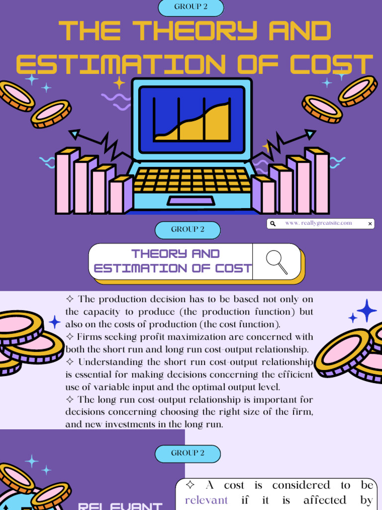 Purple Yellow Playful Illustrative Stock Market Trend Presentation ...