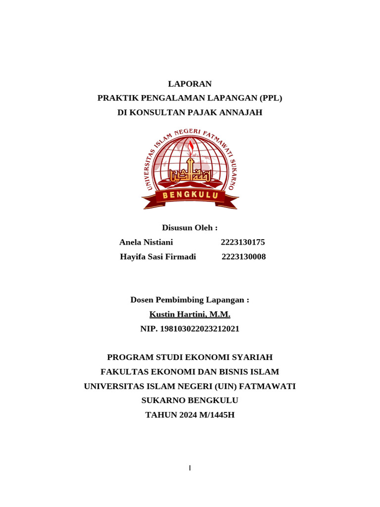 Contoh Laporan Ppl | PDF