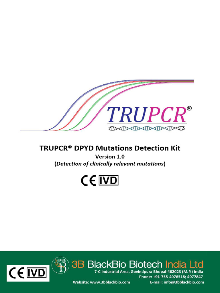 DPYD Mutations Detection Kit Overview | PDF | Polymerase Chain Reaction ...