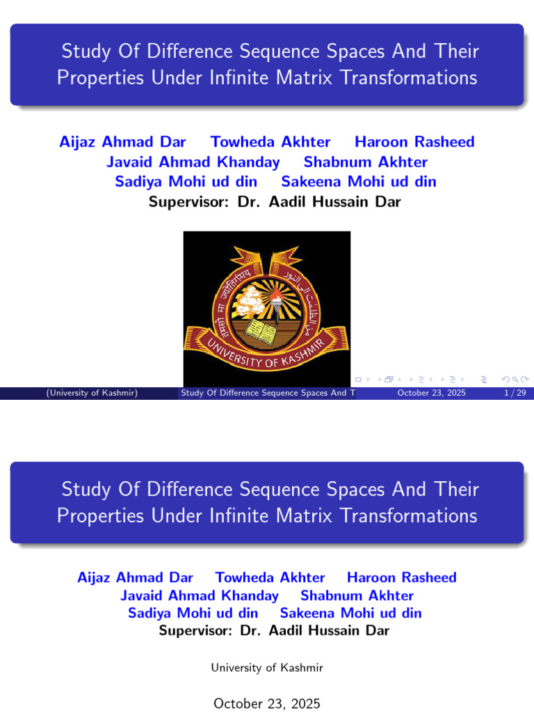Presen Pdf Sequence Norm Mathematics