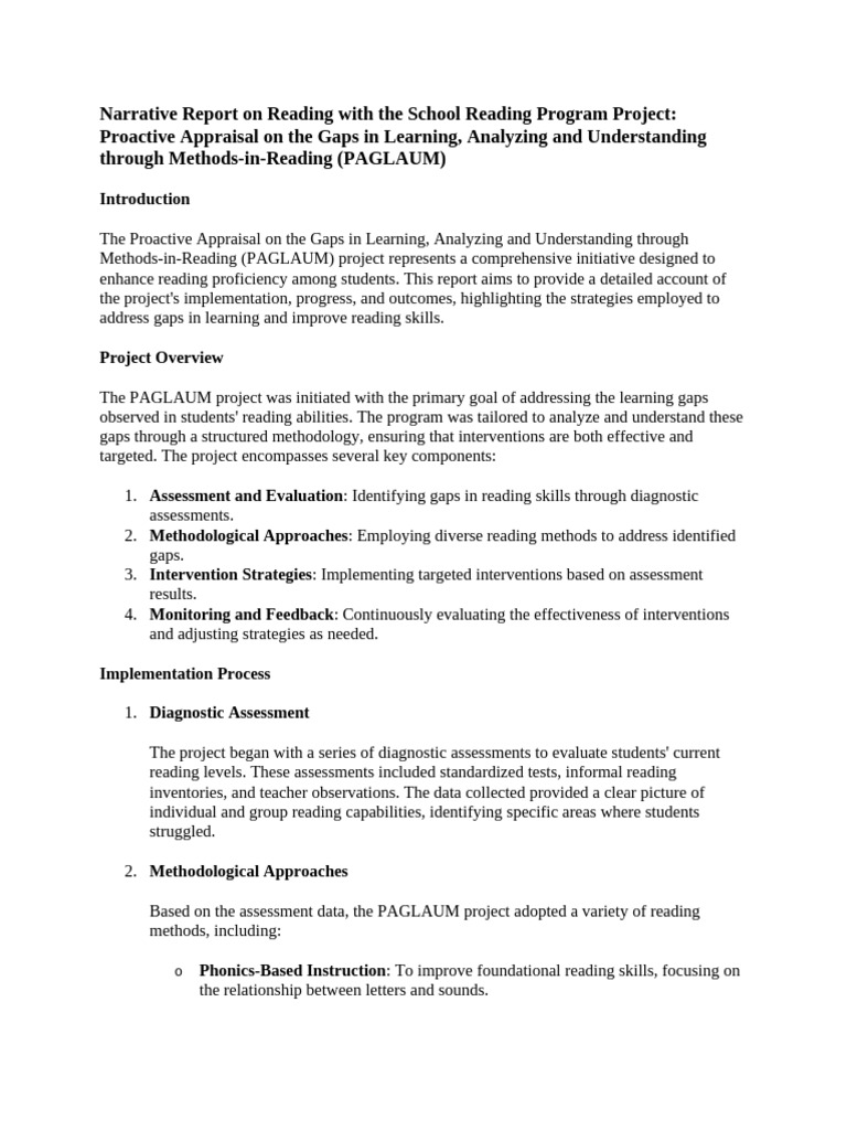 Enhancing Student Reading Proficiency | PDF | Reading Comprehension ...