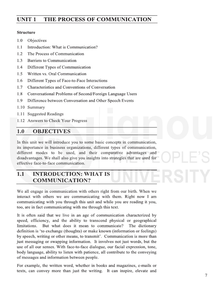 Communication Unit | PDF