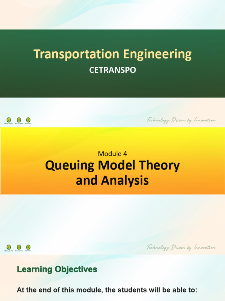 Module 04 - Queuing Model Theory and Analysis | PDF | Applied ...