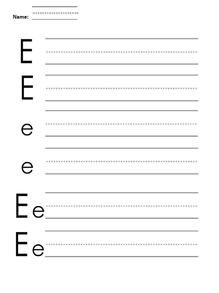 Tracing Ee Vocabs | PDF