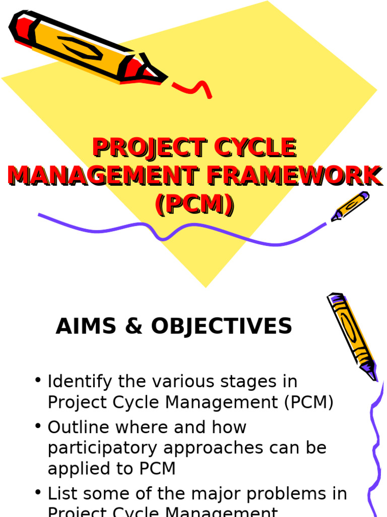 Project Cycle Management Framework (PCM) | PDF | Evaluation ...