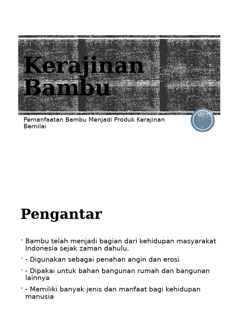 Kerajinan_Bambu | PDF