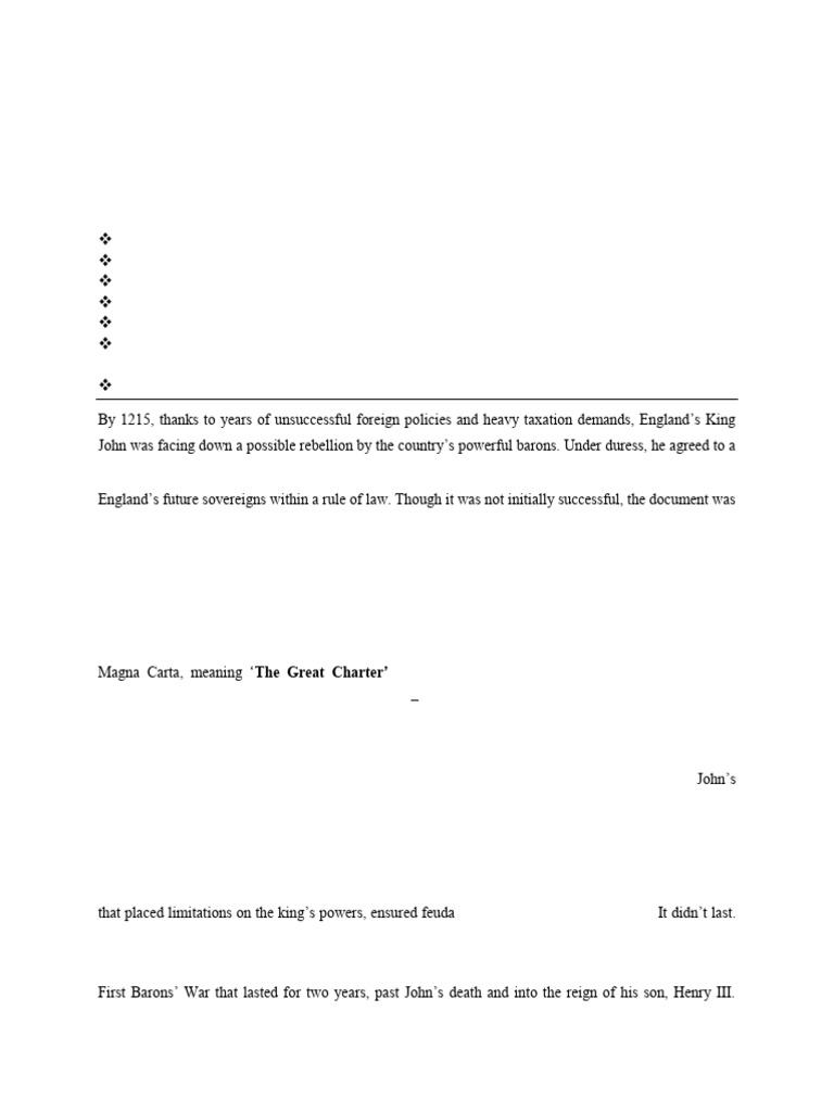 Key Historical Documents of U.S. Government | PDF | U.S. State ...