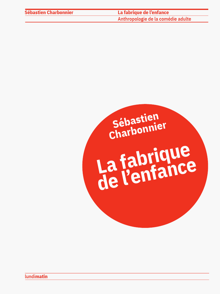 La fabrique de l'enfance et l'Adulte™ | PDF | Masculinité