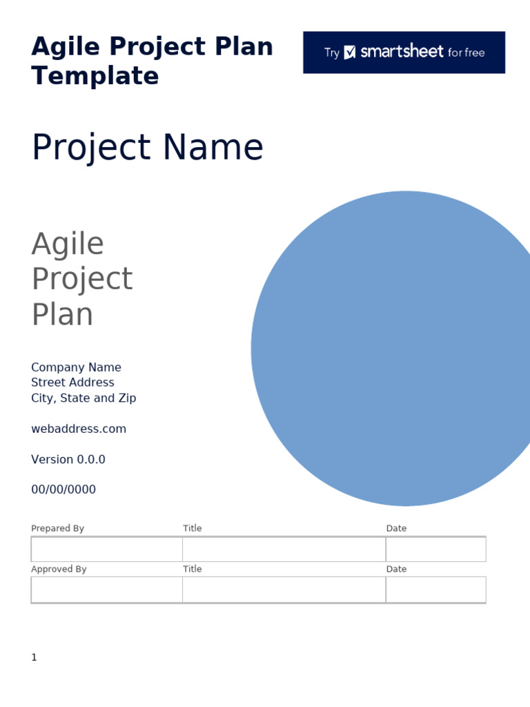 Ic Agile Project Plan Template 12302 Word | PDF | Scrum (Software ...