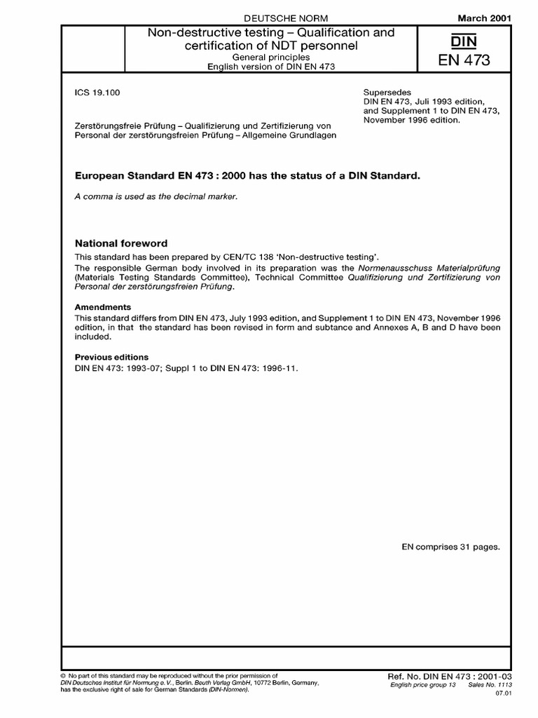 Din en 473en | PDF