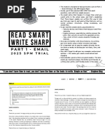 SPM Email Writing Practice for Students | PDF