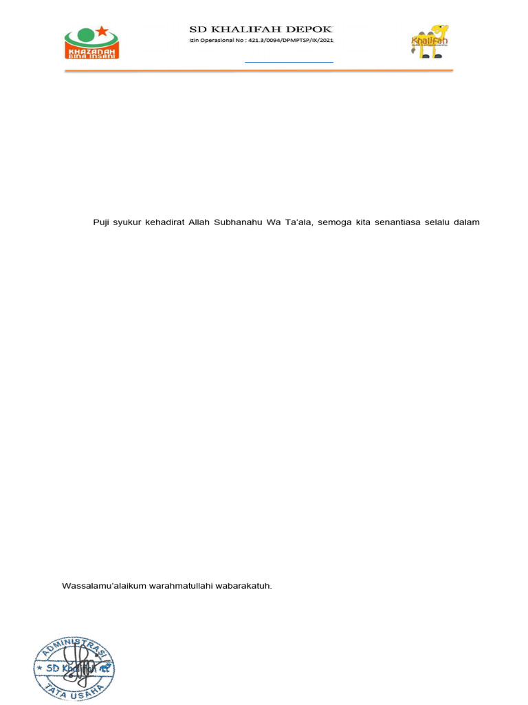 086 025 Informasi Outing | PDF