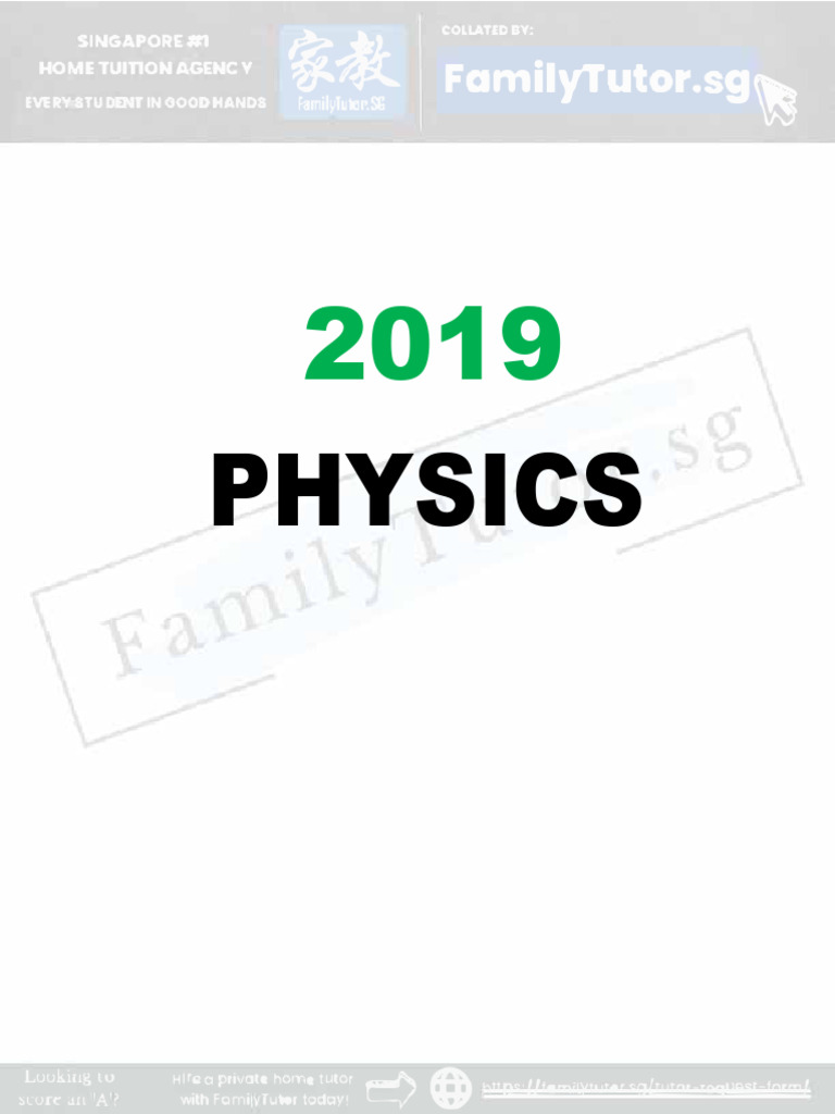 Physcis 2019 | PDF