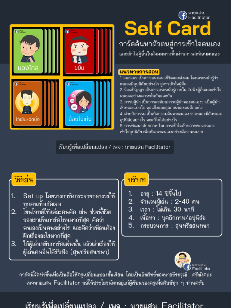 Self Card | PDF