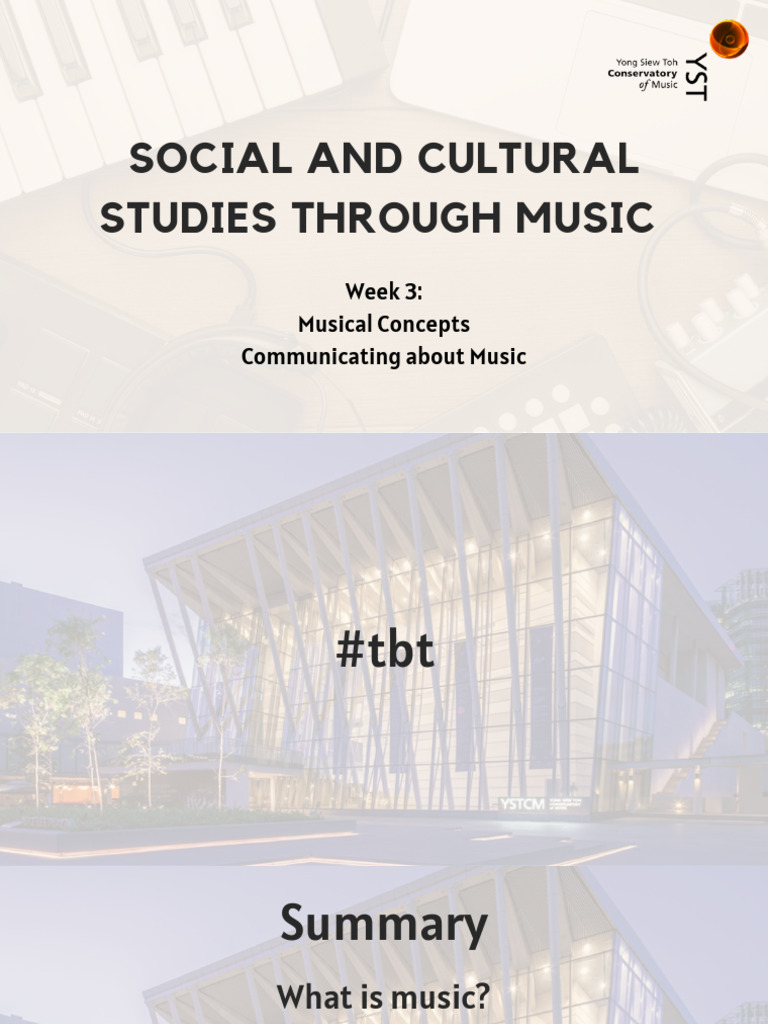 Week 3 Musical Concepts and Communicating About Music | PDF | Musical ...
