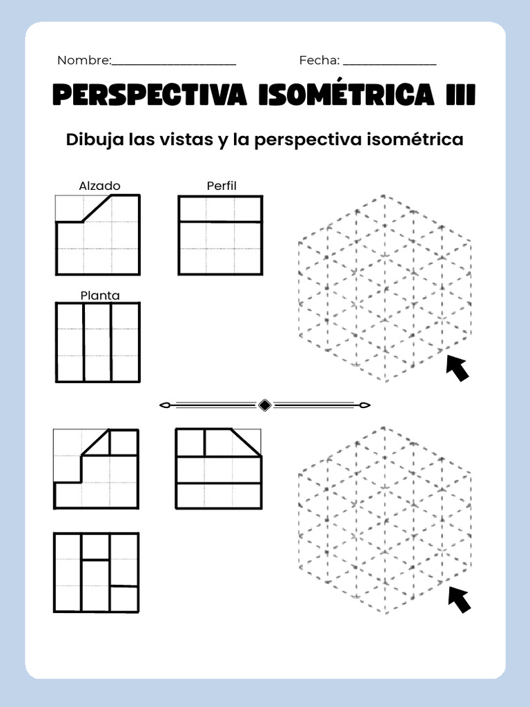 Perspectiva Isométrica Con Rampas | PDF
