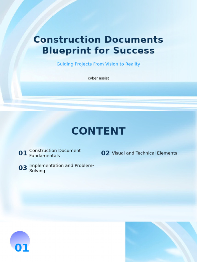 Construction Documents Blueprint for Success | PDF | Specification ...
