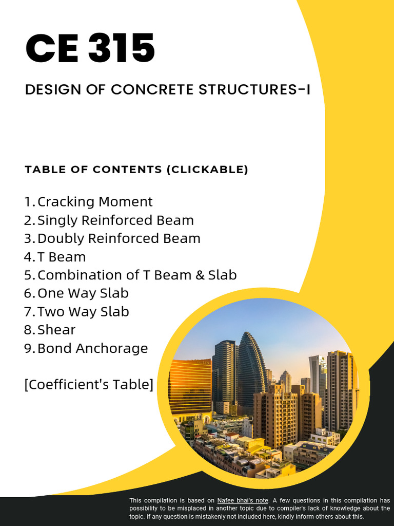 CE 315 TF Maths Only Topicwise Compilation According to Nafee Bhais ...