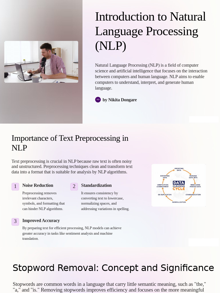 Introduction To Natural Language Processing | PDF | Linguistics | Cognitive Science