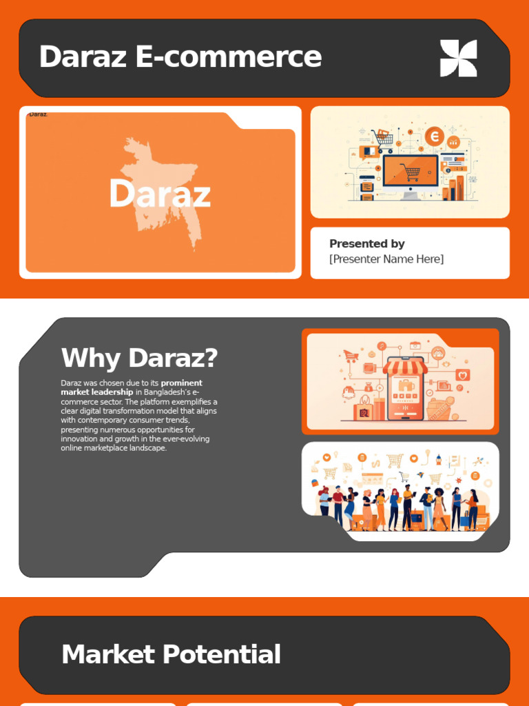 Presentation - Daraz E-Commerce | PDF | Alibaba Group | E Commerce