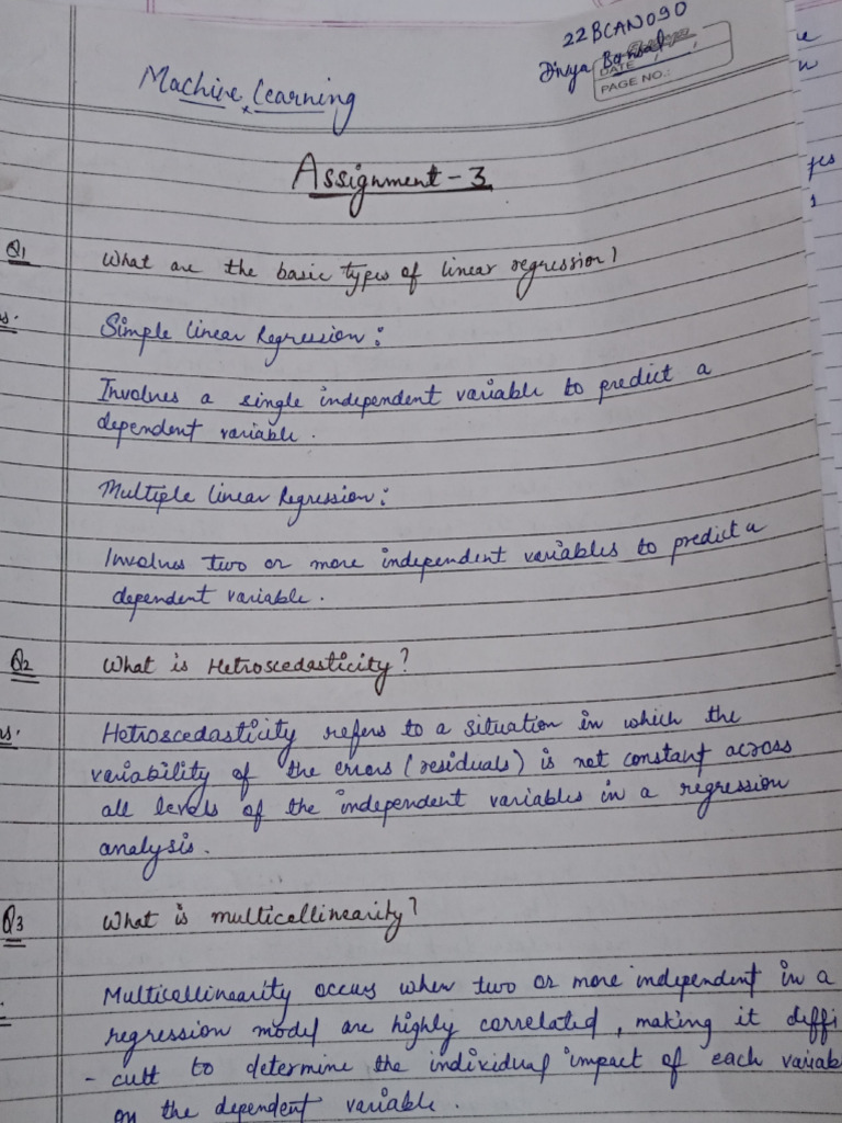 Ml Assignment 3 Db Pdf