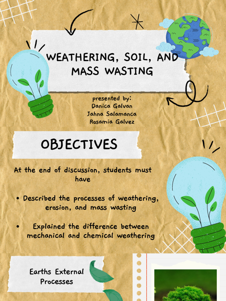 Weathering, Soil, and Mass Wasting - 20250220 - 095806 - 0000 | PDF ...