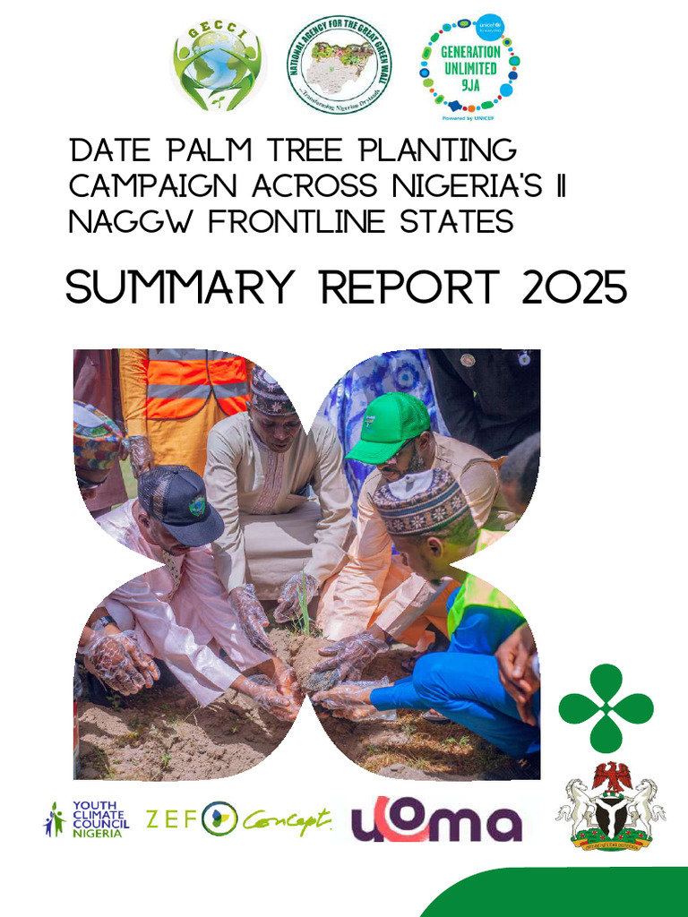 Date Palm Planting Campaign 2025 Nigeria | PDF | Sustainability ...